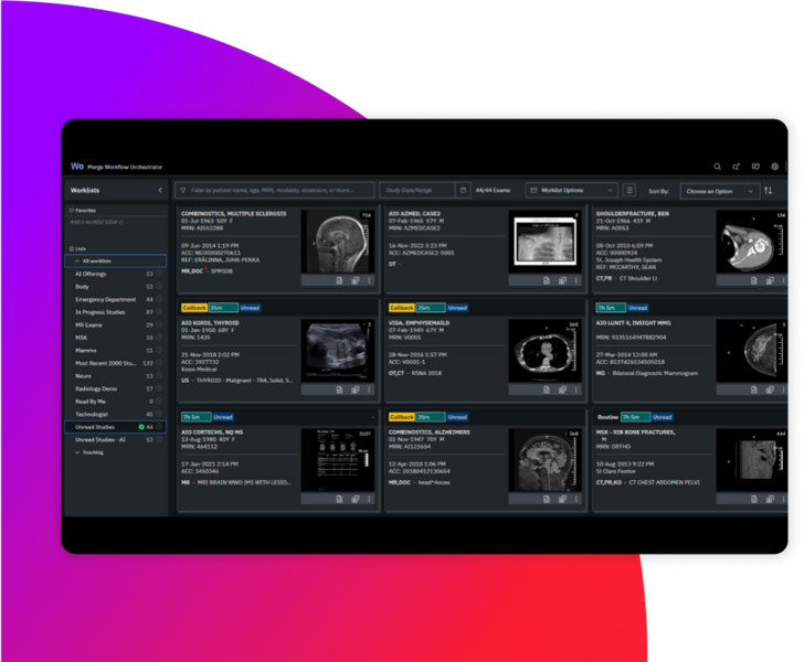 Radiology Workflow Solutions – Merge Workflow Orchestrator | Merative