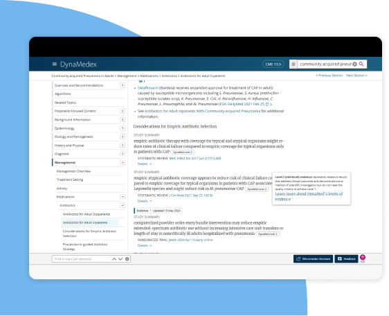Drug disease database - DynaMedex with Micromedex