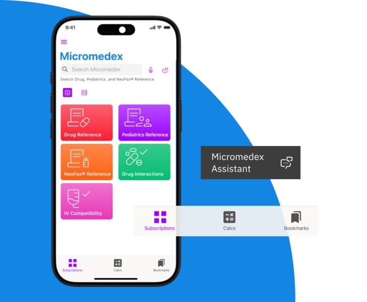 Micromedex drug database | Merative