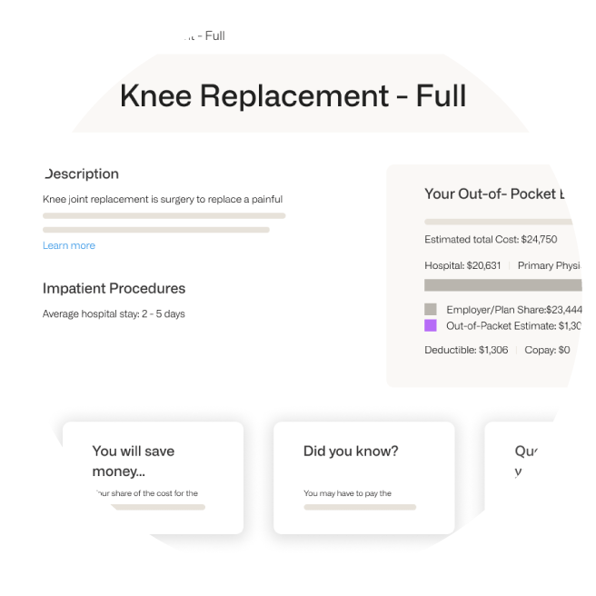 Sign up for a Treatment Cost Calculator demo | Merative